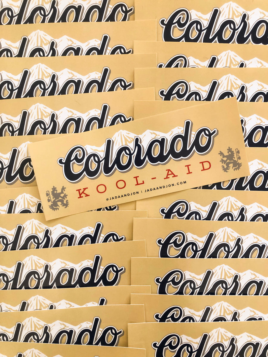 Colorado Kool Aid Bumper Sticker – Jada & Jon